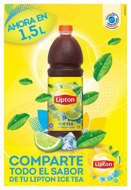 Lipton Lanza al Mercado Nueva Presentación de 1.5 Litros - VIP