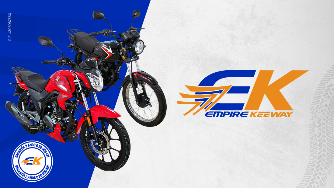 Motos Empire Keeway tienen garantía de 2 años o 20 mil Km - VIP