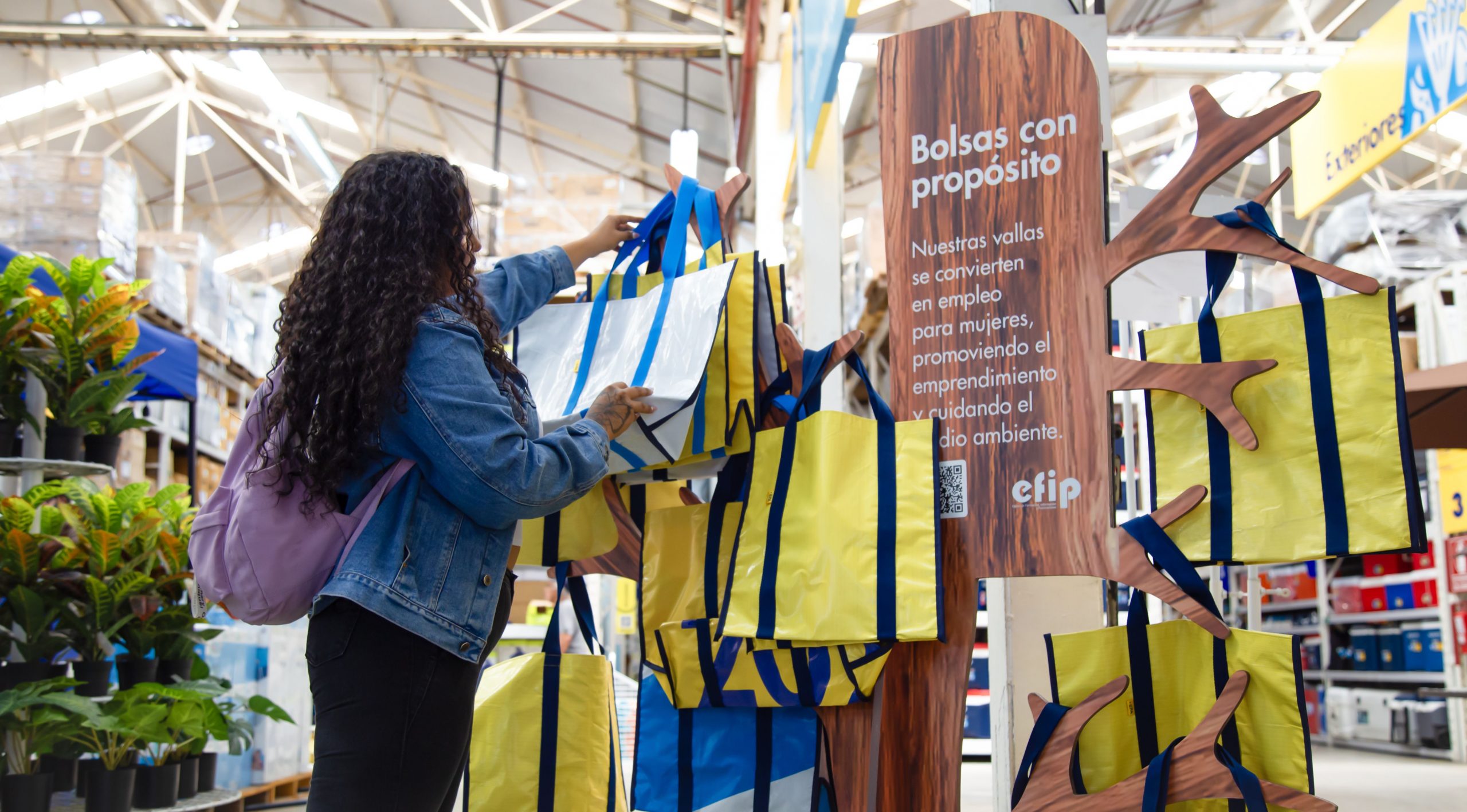 Bolsas con propósito disponibles en todas las tiendas EPA - VIP